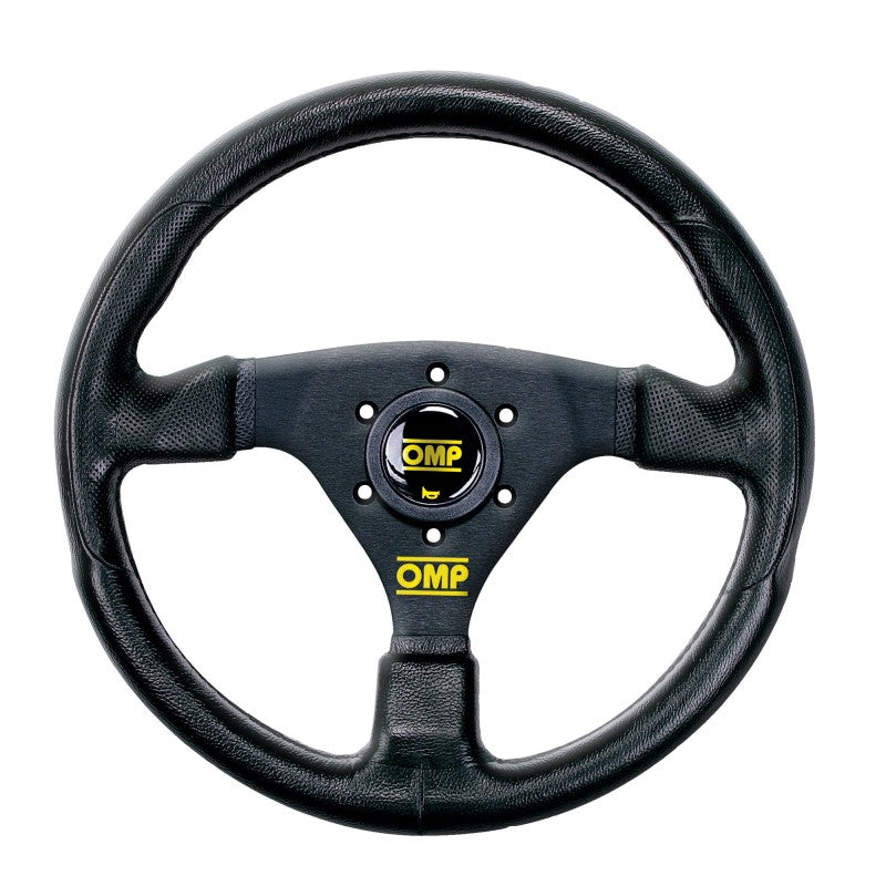 OMP GP Racing Steering Wheel - Black/Black – Hobby Shop Garage